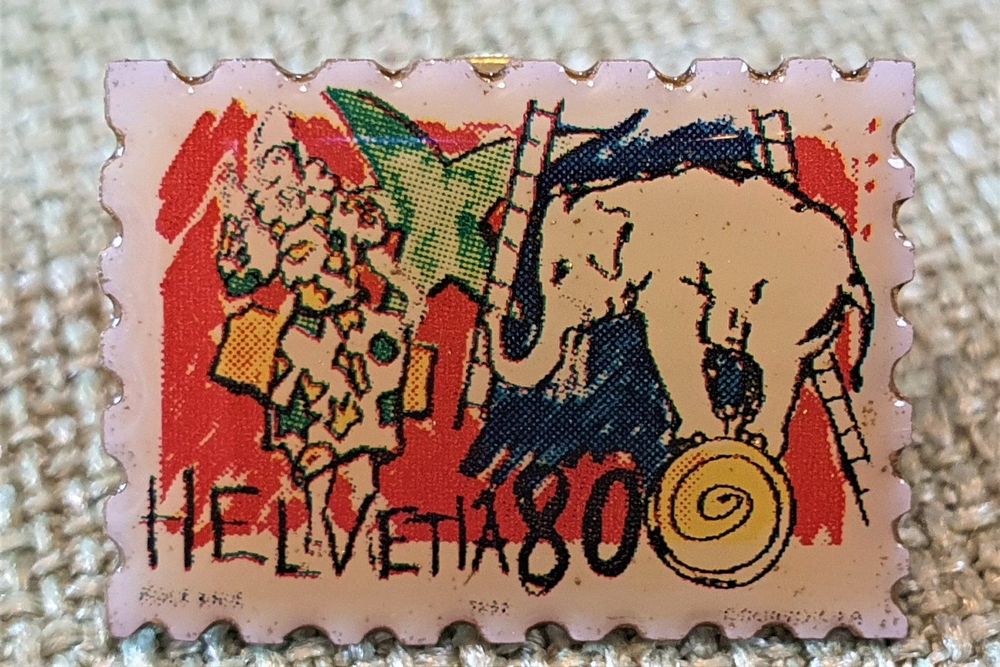 A757 - Pin Helvetia Briefmarke Zirkus | Kaufen auf Ricardo