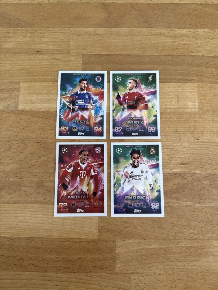 Topps Match Attax 25/26 Starboy Limited Edition! (Gebraucht) in Augst ...