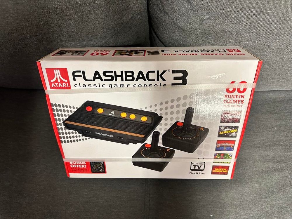 Atari Flashback 3 Classic Game Console NEW (Gebraucht) in Giubiasco für ...