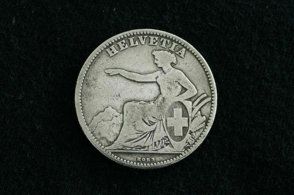 2 Franken 1863 (Gebraucht) in Oberglatt für CHF 100 – mit Lieferung auf Ricardo kaufen