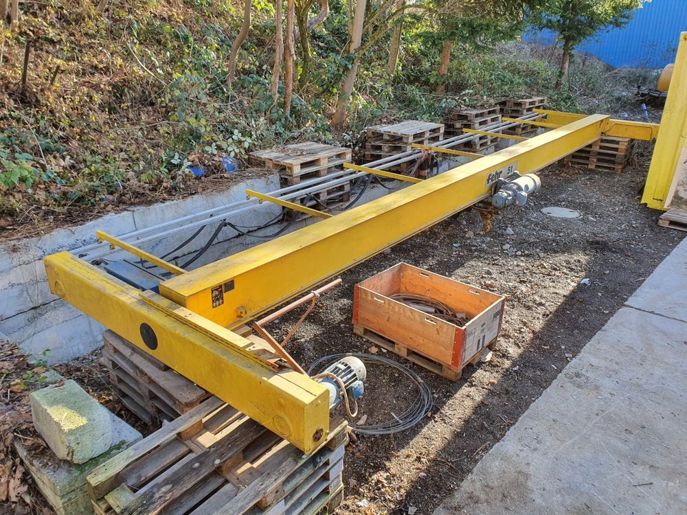 Hallenkran Fehr 5 to inkl. Kranbahnen! (Gebraucht) in Lichtensteig für ...