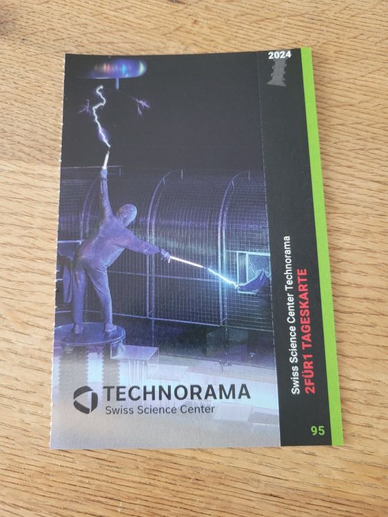 Gutschein 2für1 - Technorama | Kaufen auf Ricardo