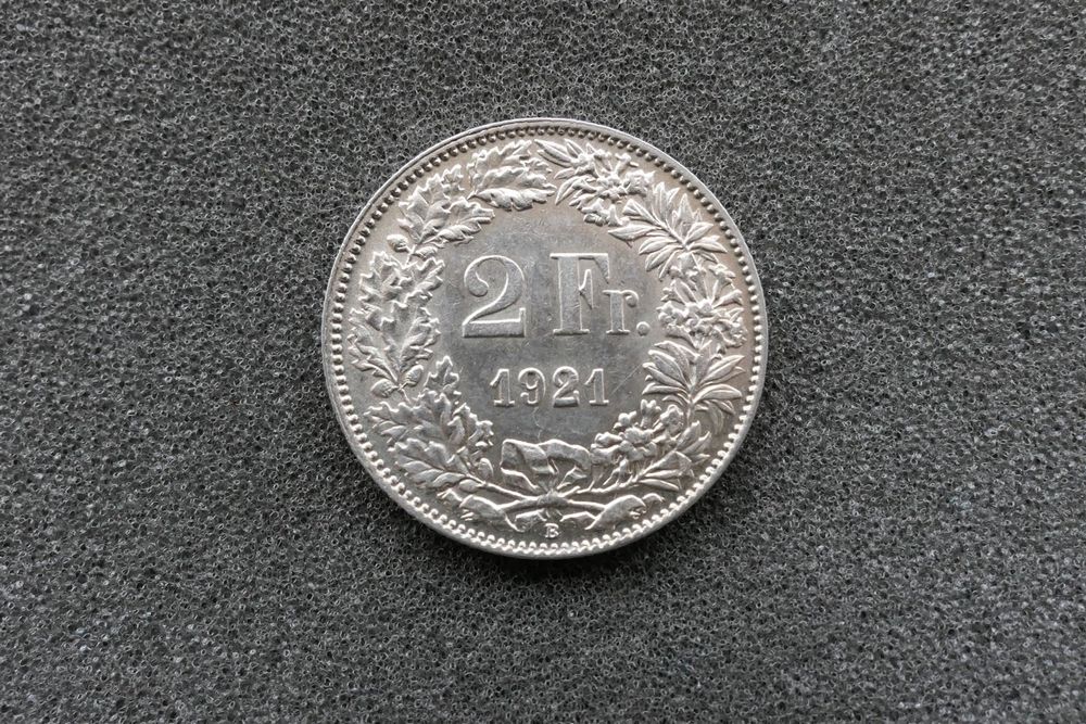Schweiz - 2 Franken 1921 - STGL | Kaufen auf Ricardo