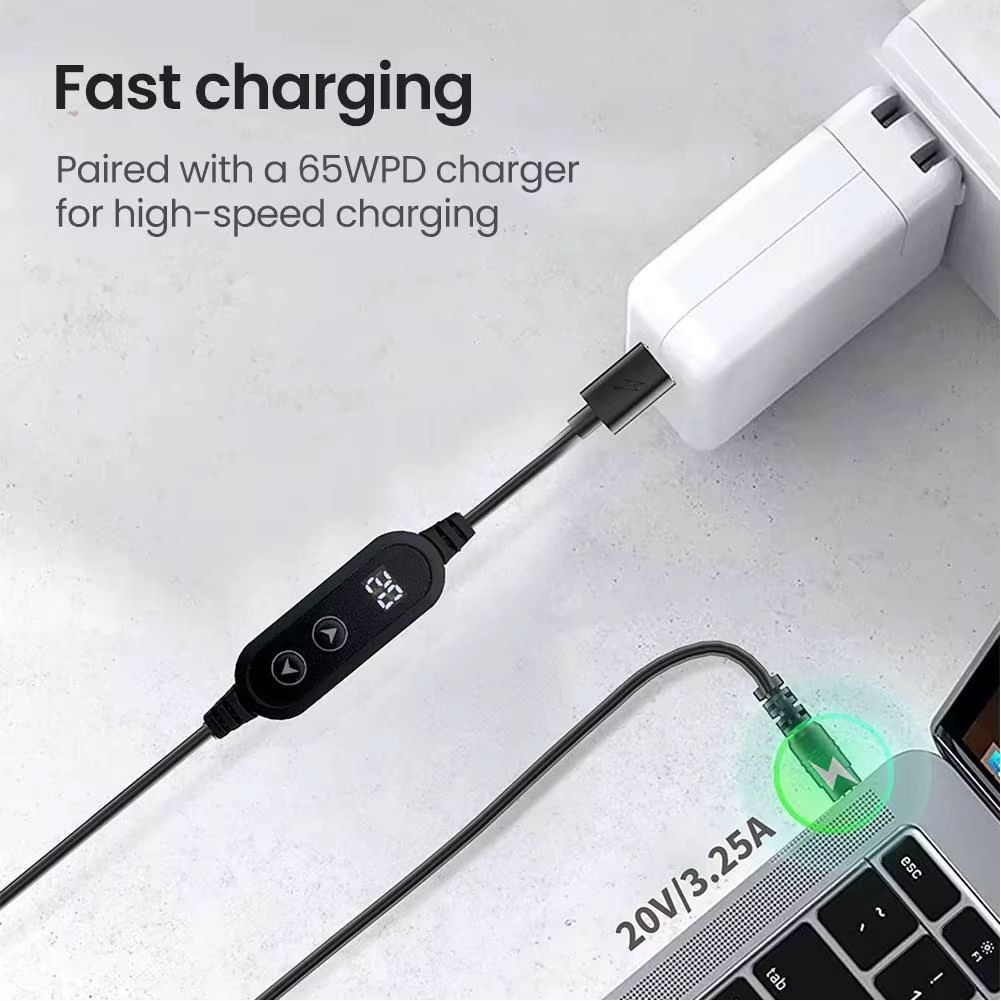 USB-C Power Delivery to variable DC Output Cable (Neu und ...