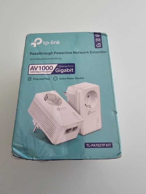 TP link AV 1000 Powerline Network Extender NEU (Neu und ...