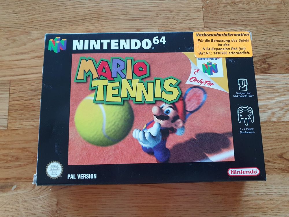 Nintendo 64 Mario Tennis | Kaufen auf Ricardo
