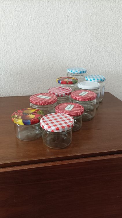 10 Einmachgläser, Marmeladengläser, Gläser (Gebraucht) in Binningen für ...