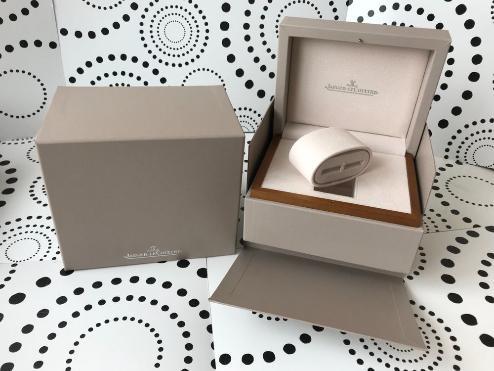 JAEGER-LECOULTRE ORIGINAL - WATCH BOX ECRIN - NEW !!! (Neu (gemäss ...