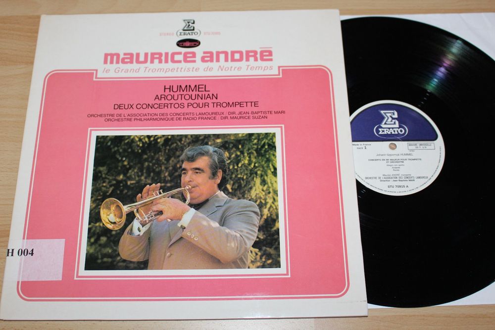 Maurice André: Trompetenkonzerte von Hummel & Aroutounian (Gebraucht ...