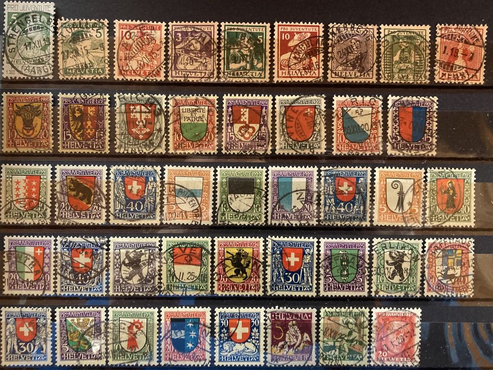 PRO JUVENTUTE Sammlung 1913-2008 gestempelt, SBK 1433 CHF (Gebraucht) in Flawil für CHF 99 – mit ...