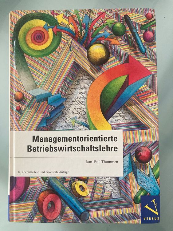 Managementorientierte Betriebswirtschaftslehre J.-P. Thommen | Kaufen auf Ricardo