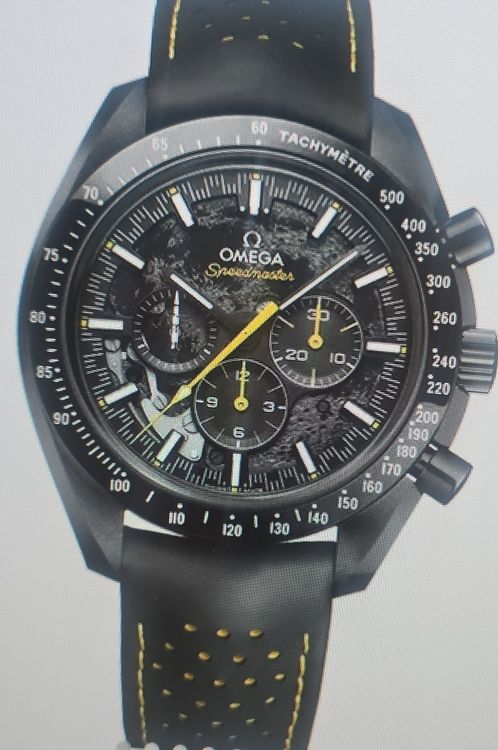Omega Speedmaster Dark Side of the Moon Black (Neu und originalverpackt ...