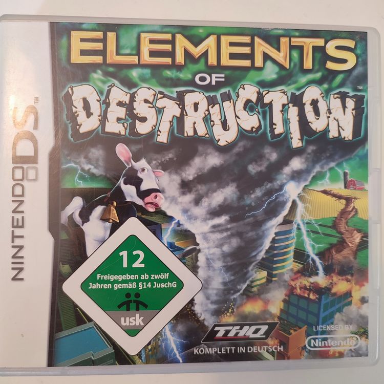 Nintendo DS Elements of Destruction (Gebraucht) in Bütschwil für CHF 5 ...