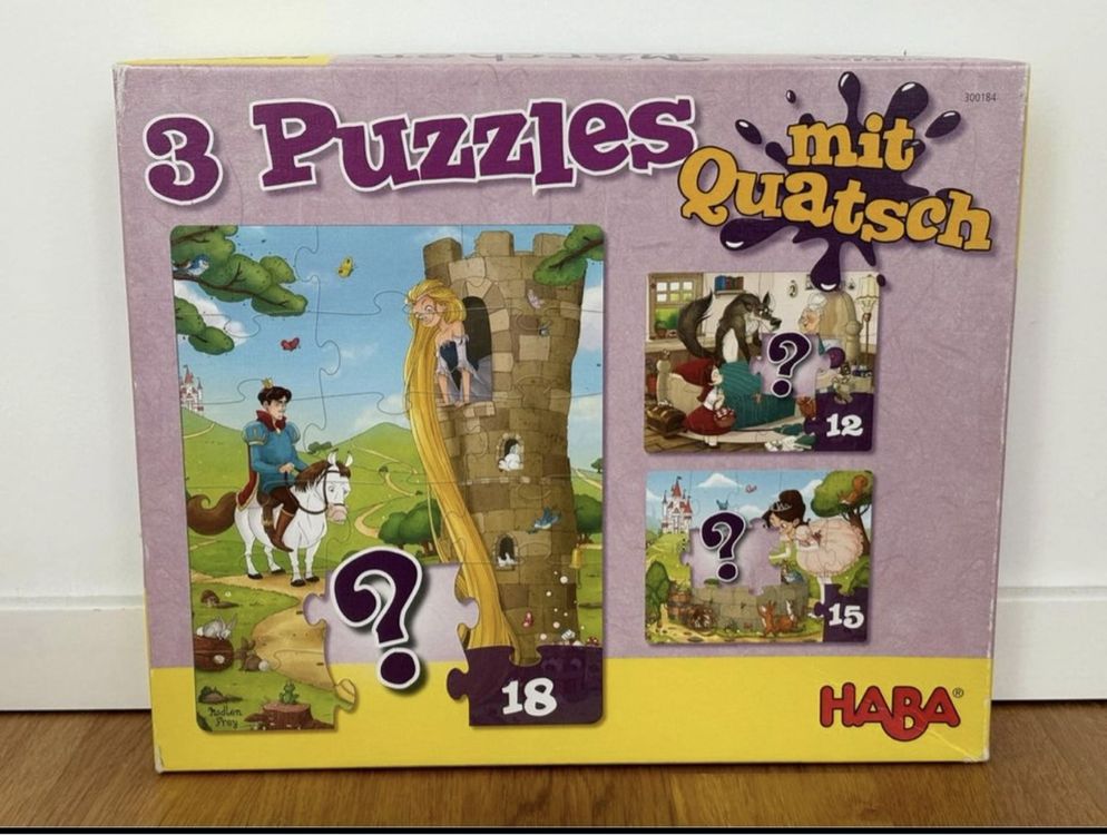 HABA 3 Puzzles Märchen (Fairy tales) | Kaufen auf Ricardo