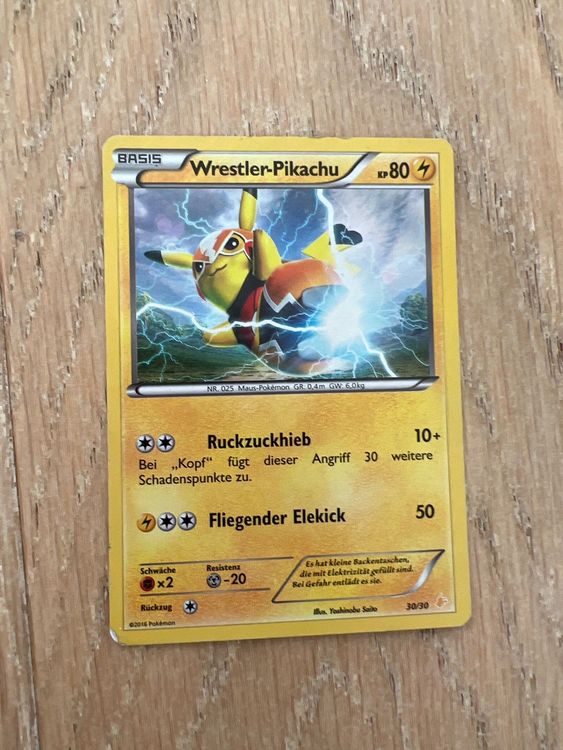 Pokémon Wrestler Pikachu | Kaufen auf Ricardo