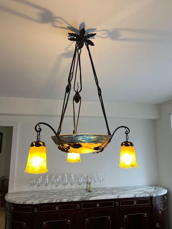 Alte Lampe mit Signatur. (Gebraucht) in Glattfelden für CHF 103 – nur Abholung auf Ricardo kaufen