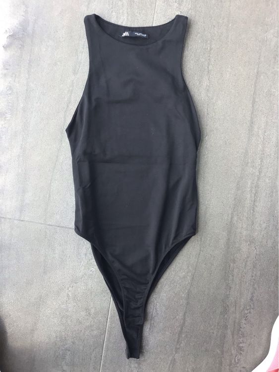 Schwarzer figurbetonter Body - Basic Teil für den Sommer!S | Kaufen auf ...