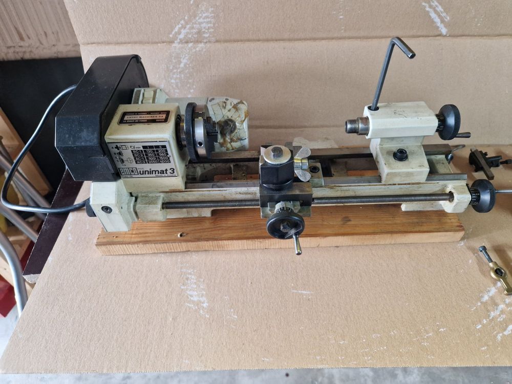 Emco 3 Drehbank (Gebraucht) in für CHF 250 – nur Abholung auf Ricardo ...