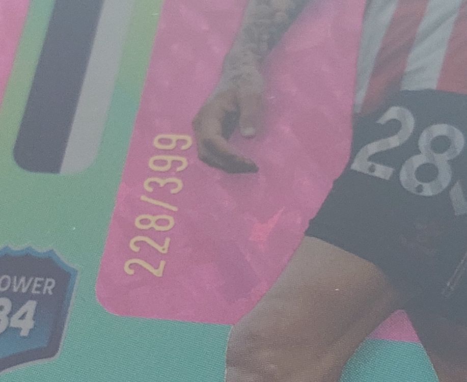 5x Topps 2026 Karten Crystal + Fulham Numbered Parallel Lot! (Neu ...