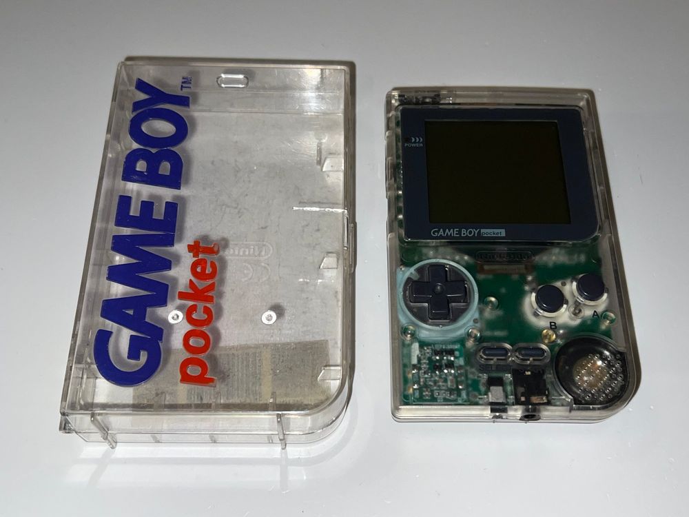 Nintendo Game Boy Pocket Konsole (transparent) mit Case | Kaufen auf ...