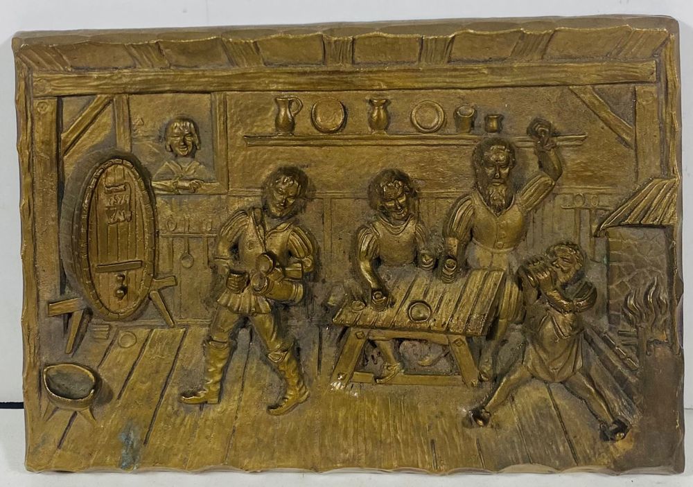 Antike Bronze Relief mit Personen (Gebraucht) in Root für CHF 19 – mit Lieferung auf Ricardo kaufen