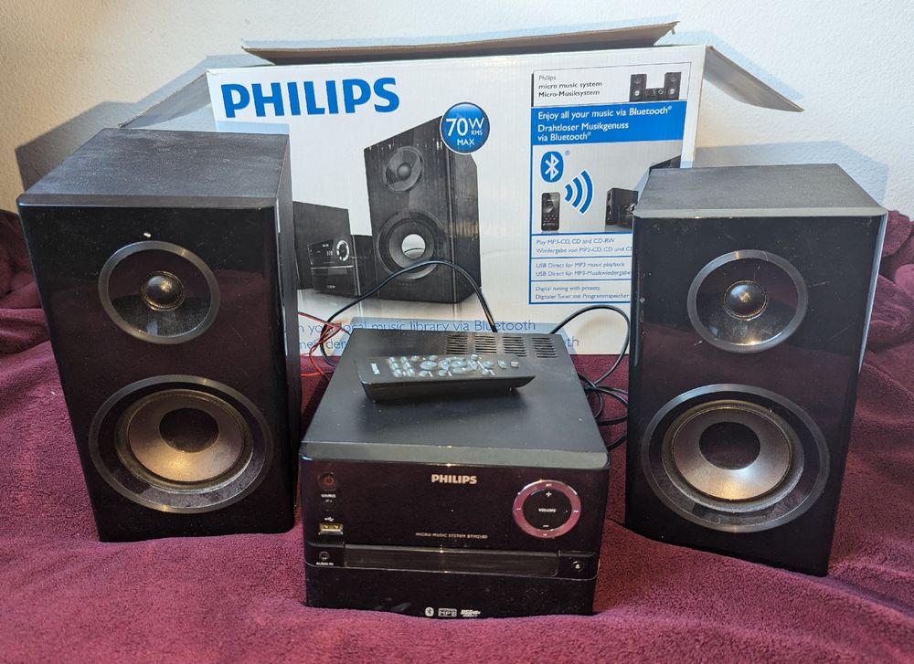Mini Stereoanlage Philips BTM2180/12 (Gebraucht) in Zürich für CHF 36. ...