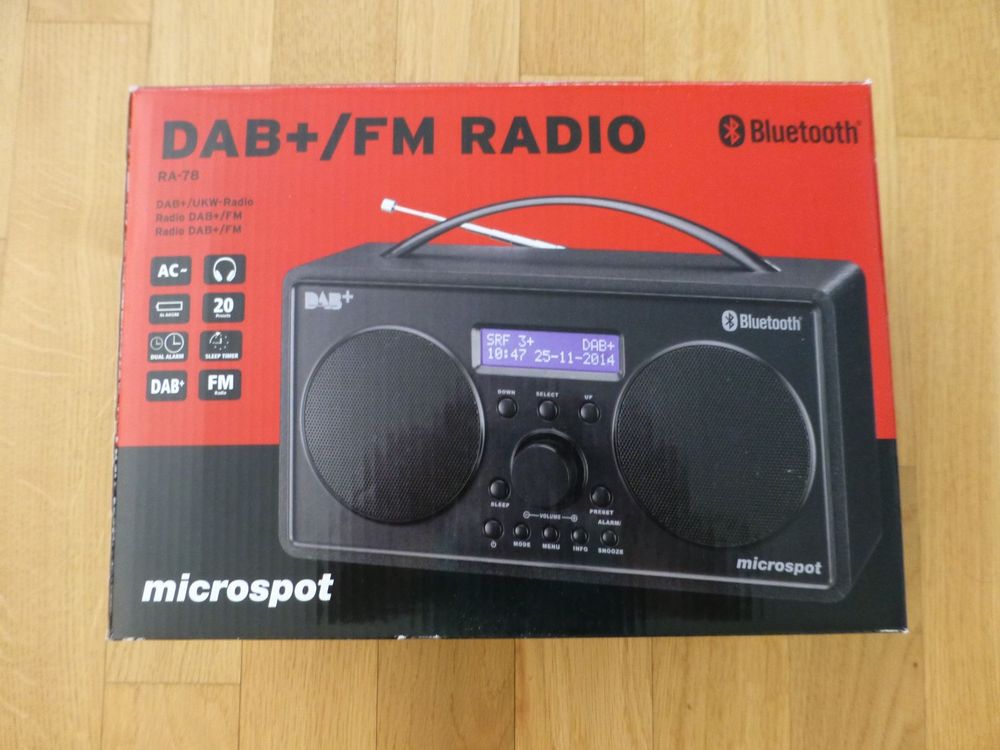 DAB + /FM Radio (Microspot) | Kaufen auf Ricardo