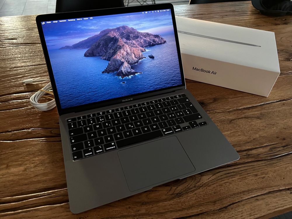 Apple MacBook Air M1, 16GB, Leertaste Anschlag "klemmt" (Usato) a ...