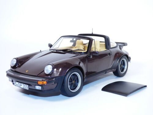 PORSCHE 911 - 933 TURBO targa marron 1/18 Norev NEU (Neu und ...