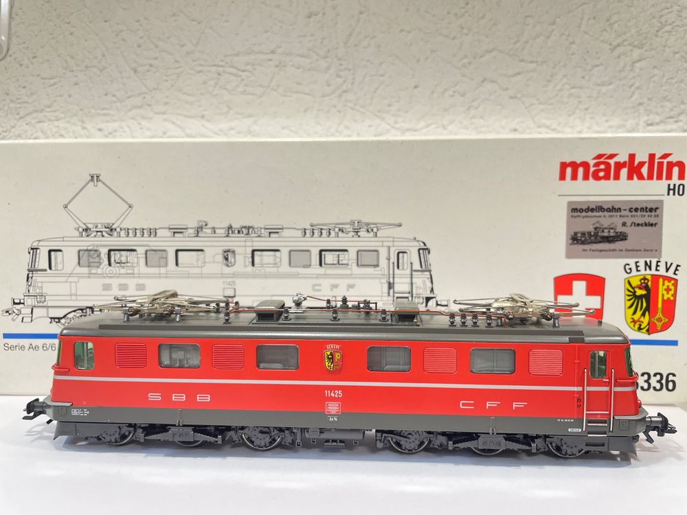 Märklin 3336 Ae 6/6 Geneve, Analog, wie Neu (Gebraucht) in Wilderswil ...