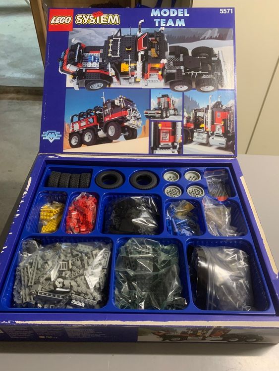 Lego Model Team 5571, Black Cat Giant Truck, Top + SELTEN | Kaufen auf ...