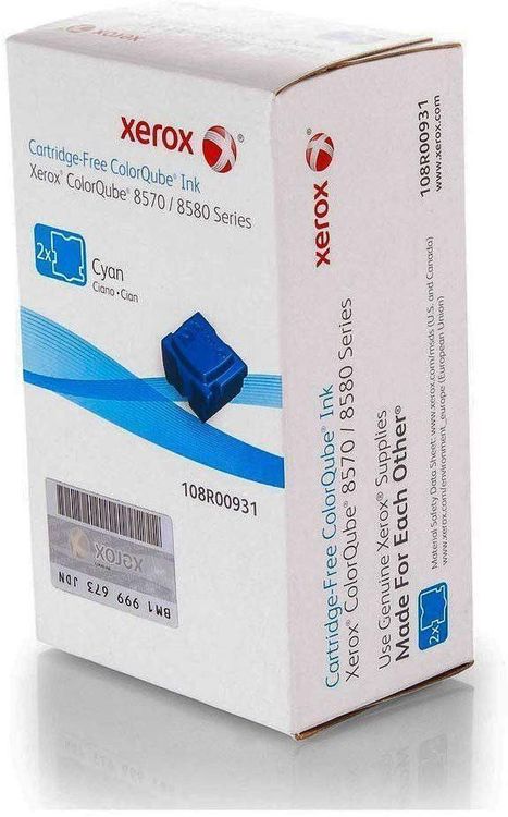 Original Xerox ColorQube 8570/8580 cyan Ink/Stix, 108R00931 | Kaufen ...