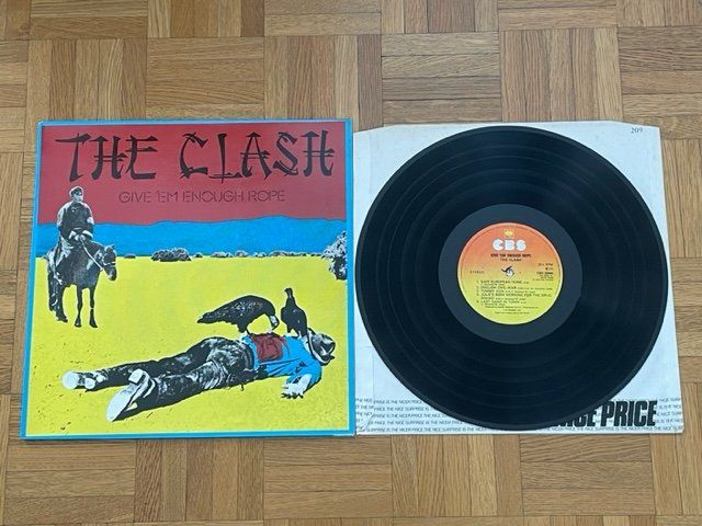 Clash 1978 Give em enough rope (LP) | Acheter sur Ricardo Clash 1978 Give em enough rope (LP) | Acheter sur Ricardo