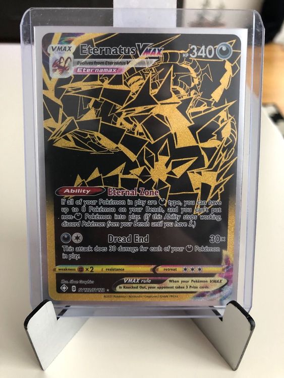 Pokemon Eternatus VMAX Gold ab 1.- Fr. | Kaufen auf Ricardo