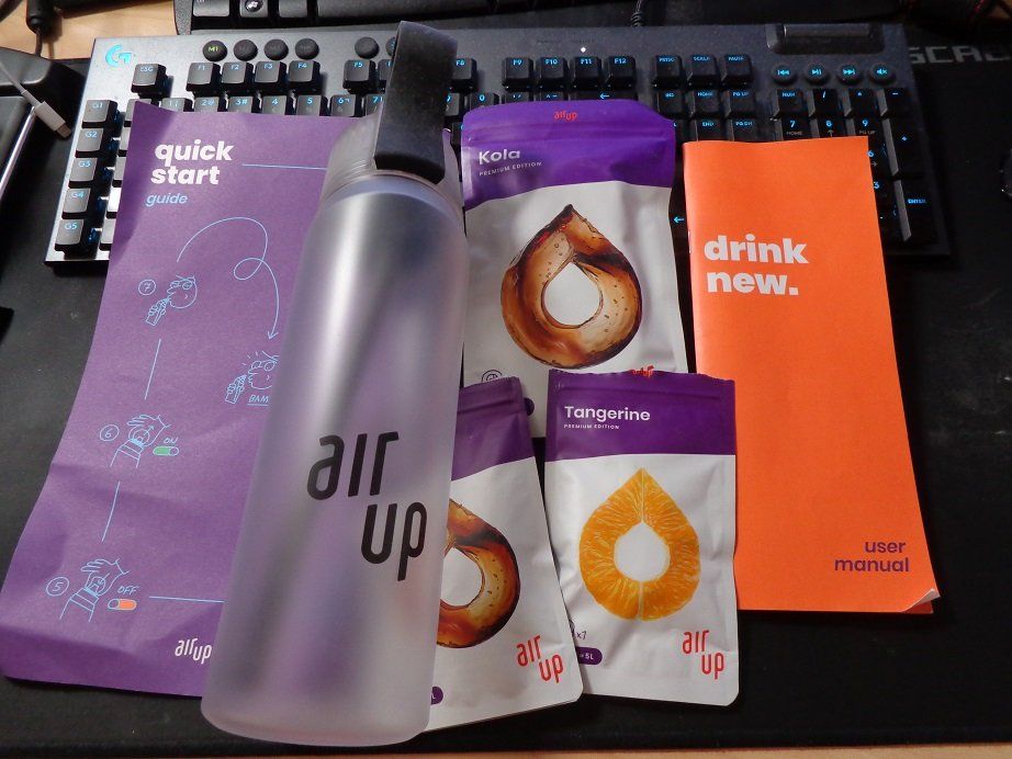 AirUP Starter-Set white - Kola/Tangerine + Extra Kola Pods | Kaufen auf ...