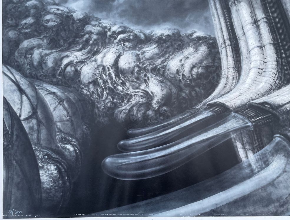 H. R. Giger (1940-2014) Serigraphie Handsigniert (Gebraucht) in Root für CHF 310 – mit Lieferung ...