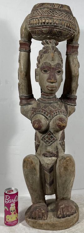 Grosse Anfang 20.Jh Afrikanische Holz Skulptur | Kaufen auf Ricardo