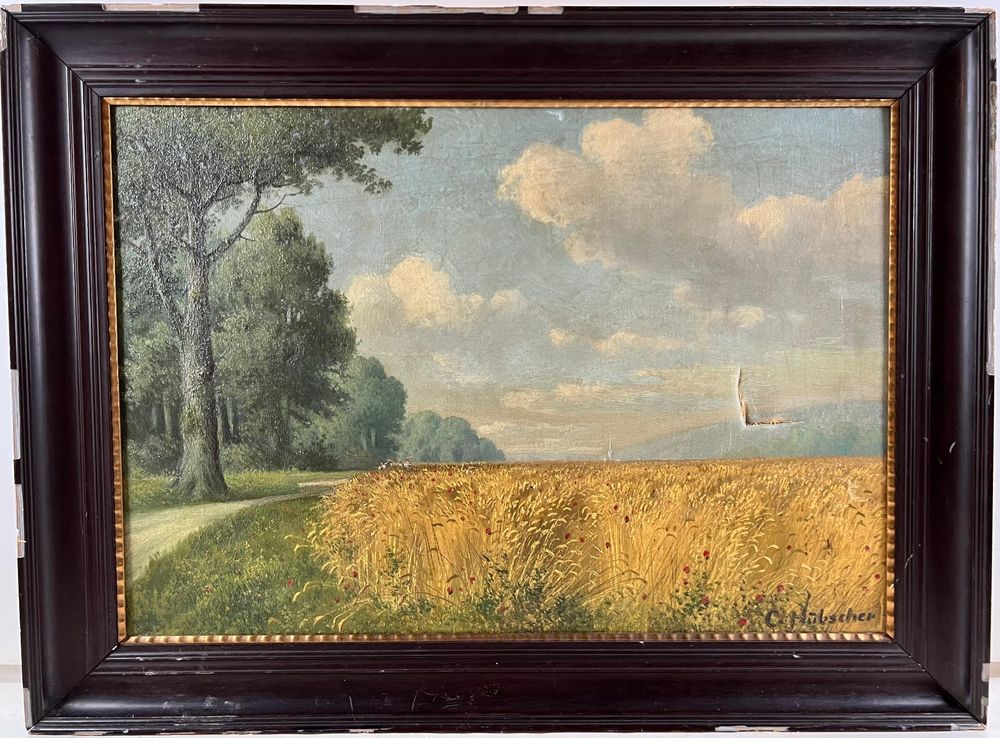 Grosse Landschaft Gemälde Signiert. (Gebraucht) in Neuhausen am Rheinfall für CHF 55 – mit ...