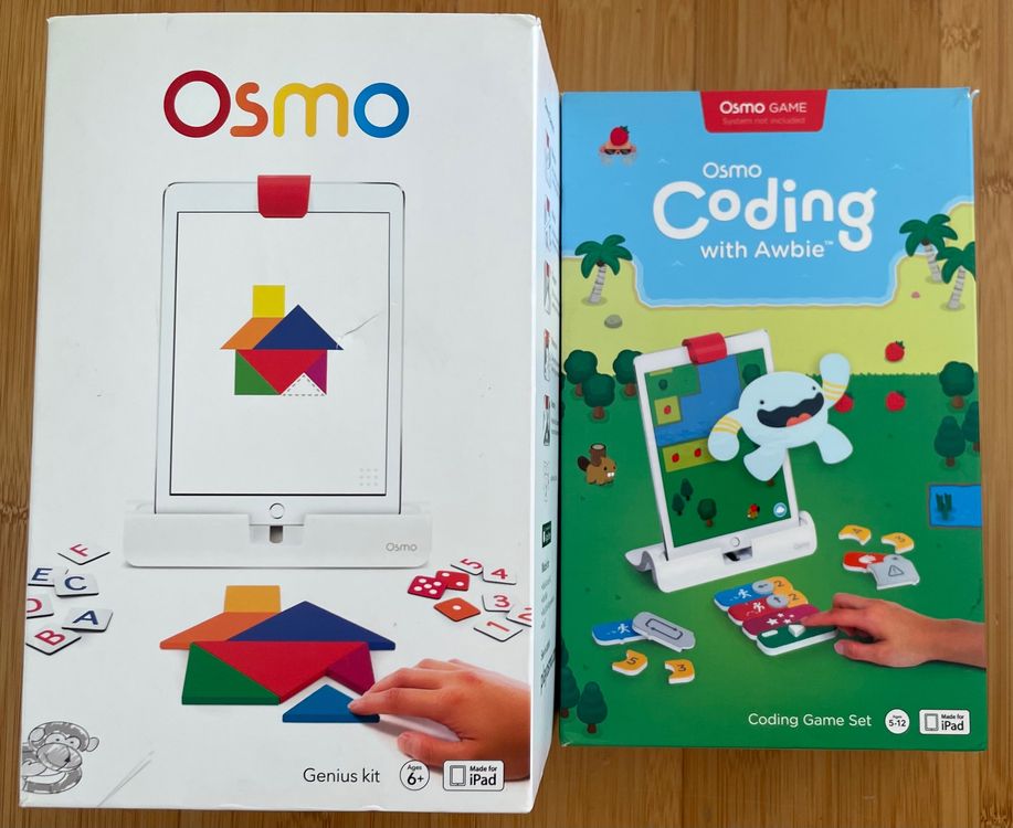 Osmo Wonder Kit für iPad (Genius kit + Coding) (Gebraucht) in Meisterschwanden für CHF 49 – mit ...