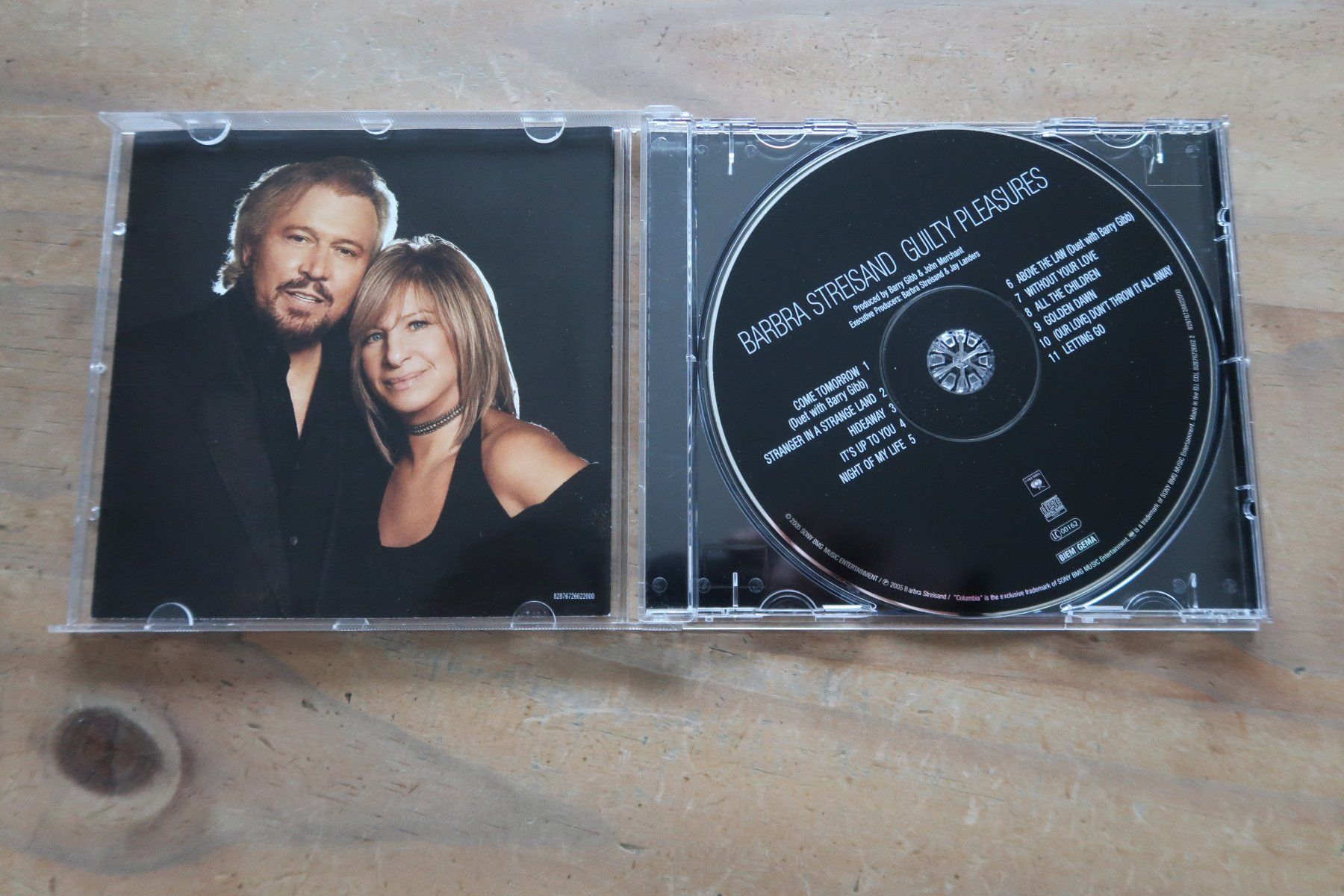 BARBRA STREISAND - GUILTY PLEASURES BARRY GIBB BEE GEES - CD (Gebraucht ...