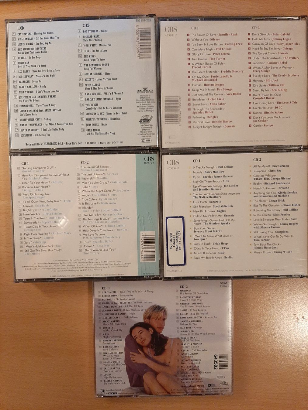 Kuschelrock-CD-Sammlung, 10 CD's, Top Zustand! (Gebraucht) in Sonnental ...