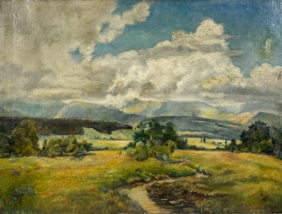 Alois Leopold Seibold (1879-1951) grosses Gemälde (Gebraucht) in Root ...