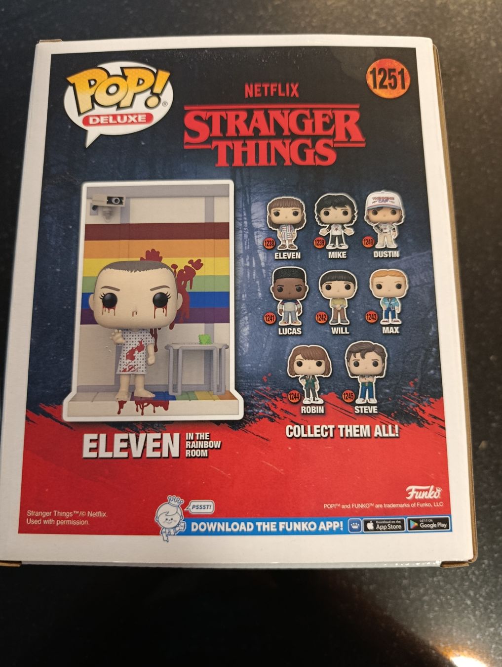 Funko Pop Stranger Things Eleven Rainbow Room 1251💥! (Neuf (Voir ...