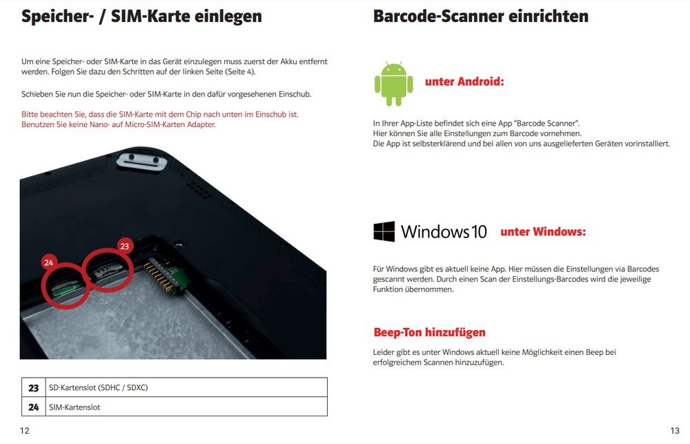 Pokini Tab FS12 Rugged Win10 Tablet (2 Stk. Inkl. Zubehör) (Gebraucht ...