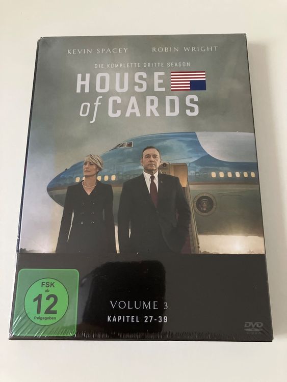 House of Cards - Season 3 [4 DVDs] neu und ovp (Gebraucht) in Arbon für ...