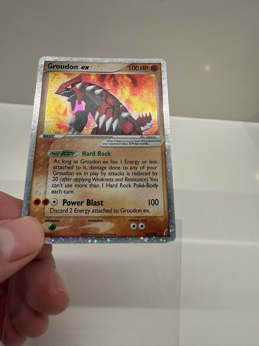 Groudon ex EX Ultra Rare Crystal Guardians 2006 (Gebraucht) in ...