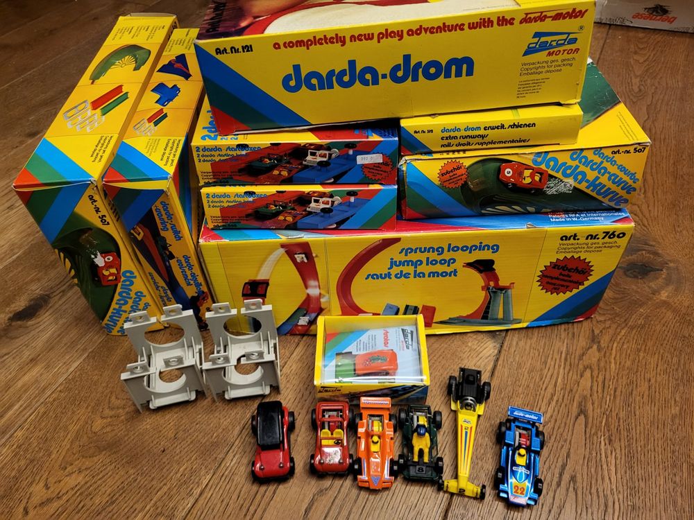DARDA BAHN RARITÄT Konvult im OVP inkl 7 autos | Kaufen auf Ricardo
