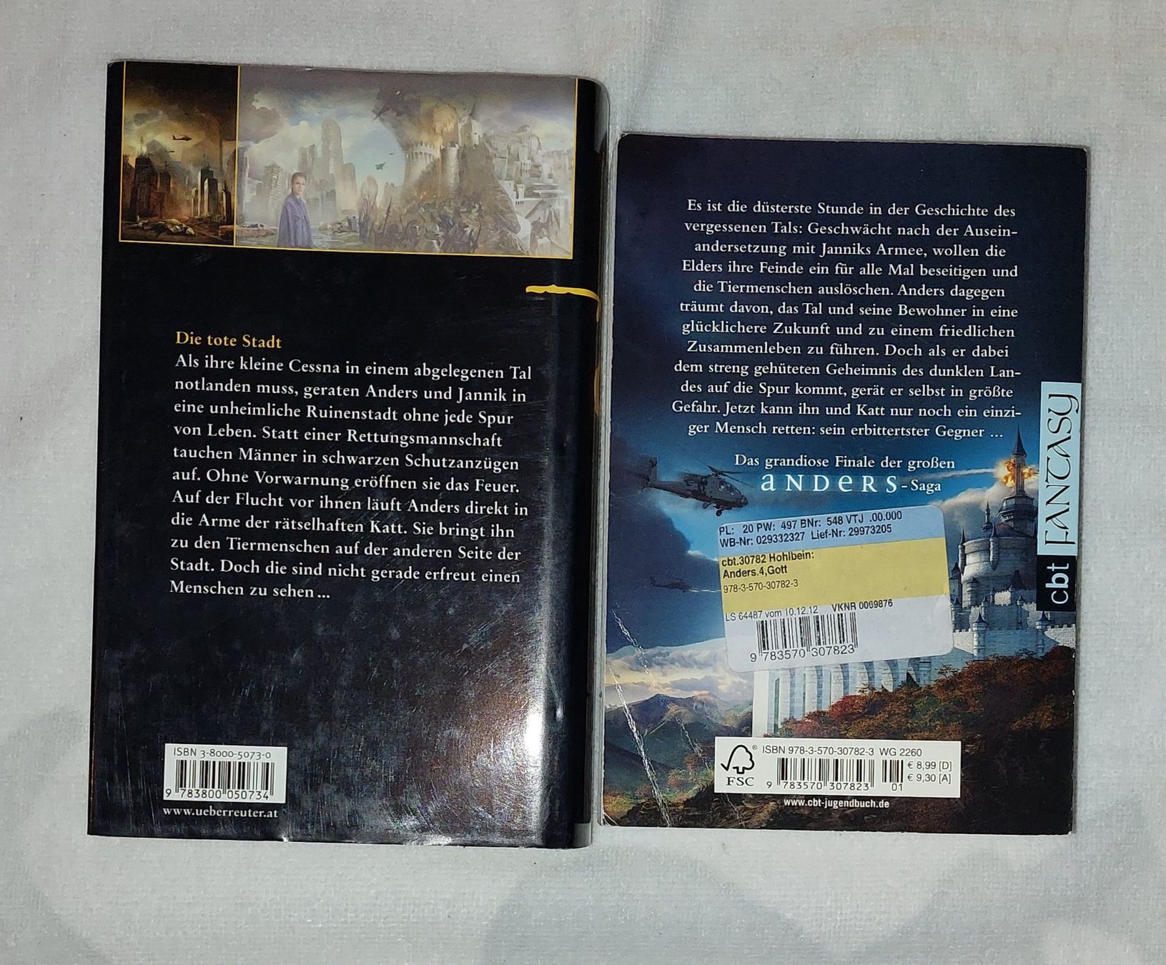 6 Bücher von Hohlbein, auch einzeln möglich (Gebraucht) in Uitikon ...