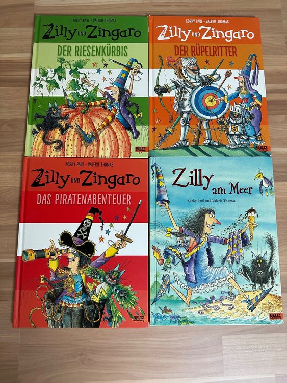 Hexe Zilly und Zingaro 4 Bilderbücher von Korky Paul (Gebraucht) in ...