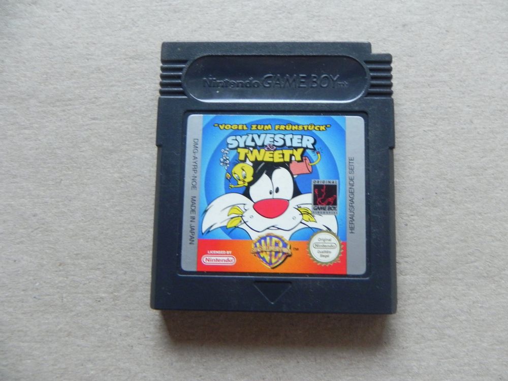 Nintendo Gameboy Game Boy TV Comic Spiel Sylvester & Tweety (Gebraucht ...